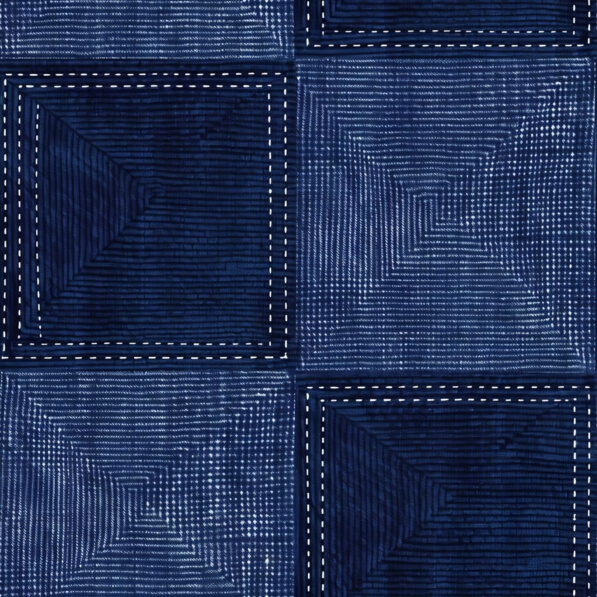 Baixe Design Artístico de Tecido em Azul e Branco Patterns - Creative ...