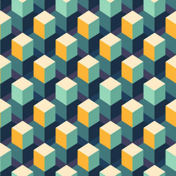 Download Vibrant Abstract Pattern of Colorful Cubes Patterns Online ...