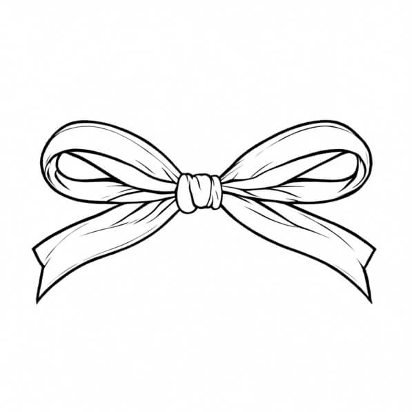 Free Ribbon Coloring pages - Download Printable Ribbon Coloring sheets ...