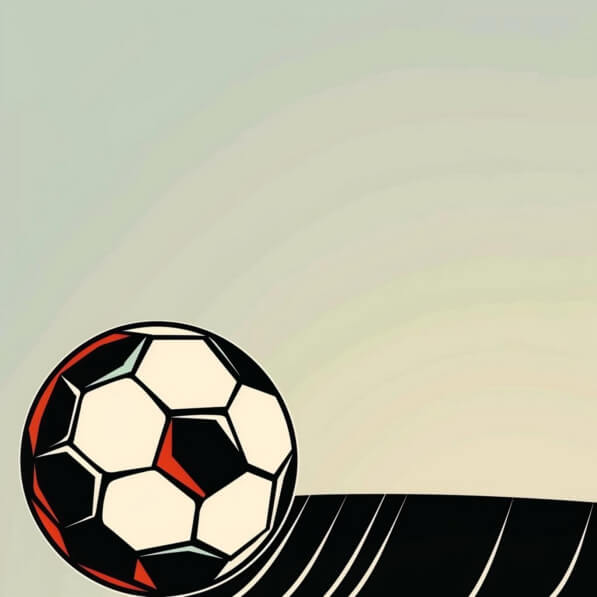 Descarga Balón de Fútbol Estilizado Rodando Fondos En Línea - Creative ...