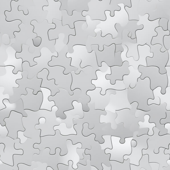 Download Seamless Abstract Pattern of White Puzzle Pieces Patterns ...