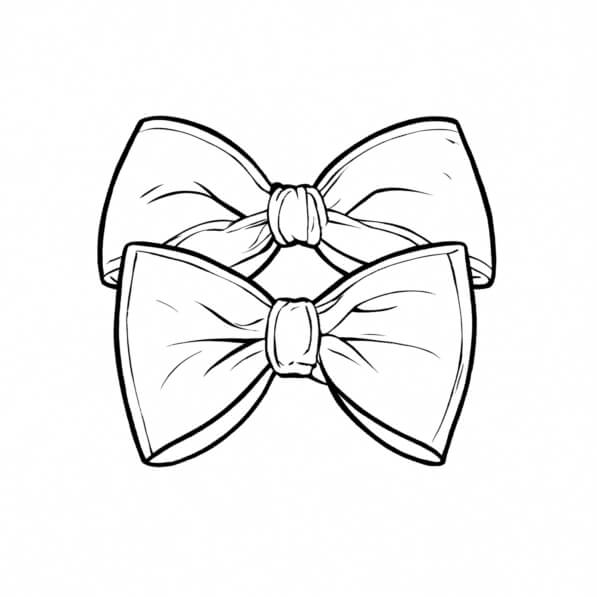 Free Ribbon Coloring pages - Download Printable Ribbon Coloring sheets ...