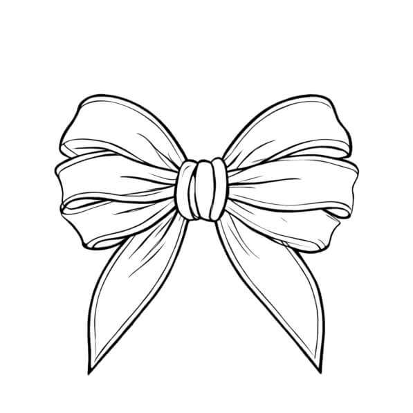 Free Ribbon Coloring pages - Download Printable Ribbon Coloring sheets ...