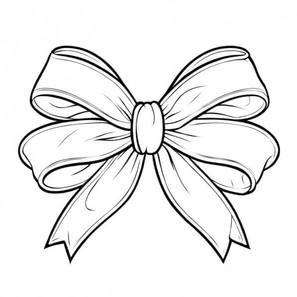 Free Ribbon Coloring pages - Download Printable Ribbon Coloring sheets ...