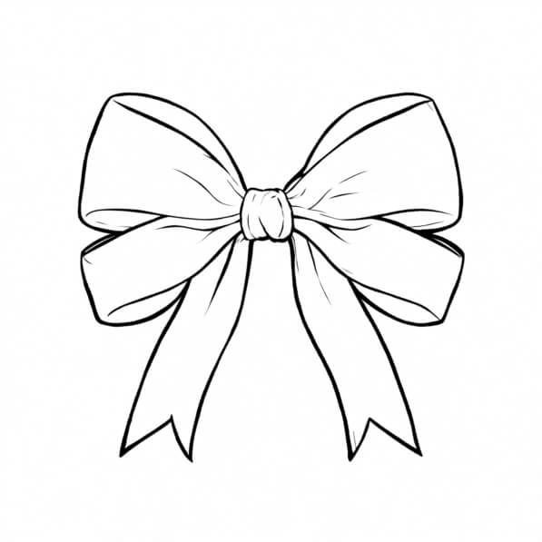 Free Ribbon Coloring pages - Download Printable Ribbon Coloring sheets ...