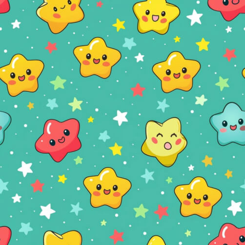Kawaii Patterns - Download Seamless Kawaii Patterns for Free - Creative ...