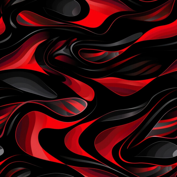 Download Vibrant Abstract Design with Swirling Shapes in Red and Black ...
