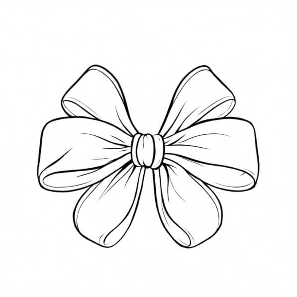 Free Ribbon Coloring pages - Download Printable Ribbon Coloring sheets ...