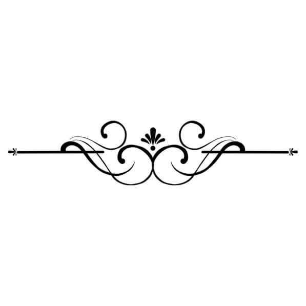 Download Elegant Black and White Ornamental Divider Borders & Corners ...