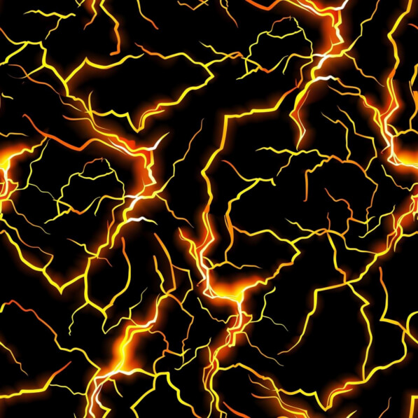 Download Abstract Lightning Design with Yellow and Orange Bolts ...