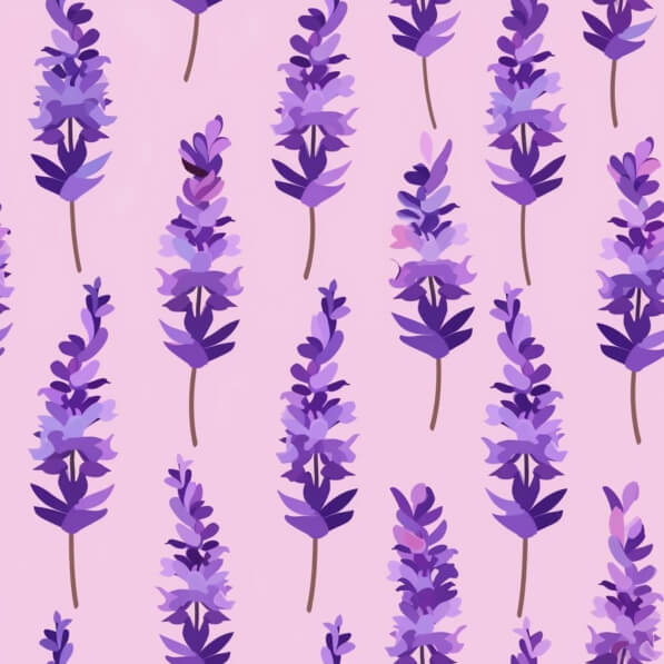 Download Lavender Flower Pattern on Pink Background Patterns Online ...