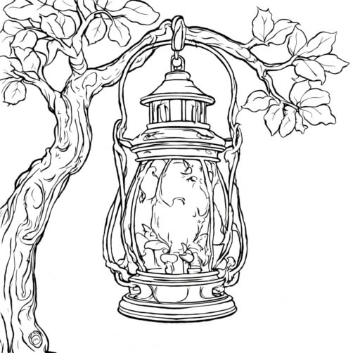 Free Lantern Coloring pages - Download Printable Lantern Coloring ...