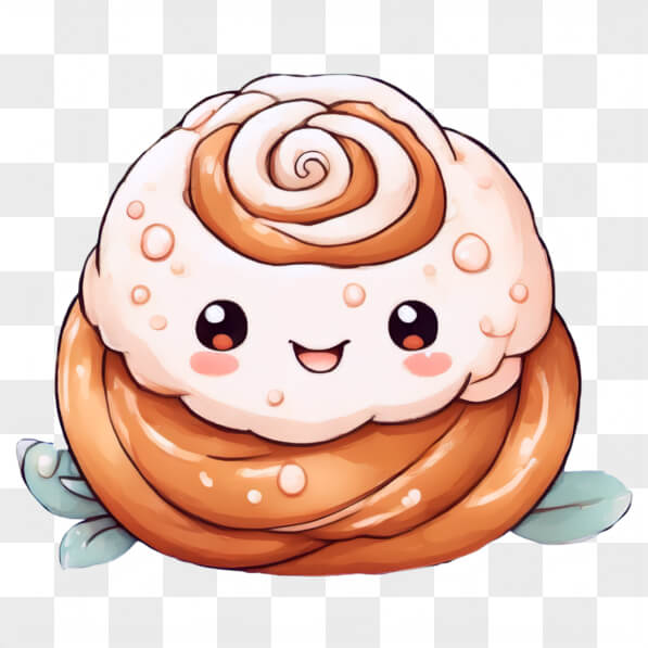 Download Kawaii Cinnamon Roll Character Kawaii Online - Creative Fabrica
