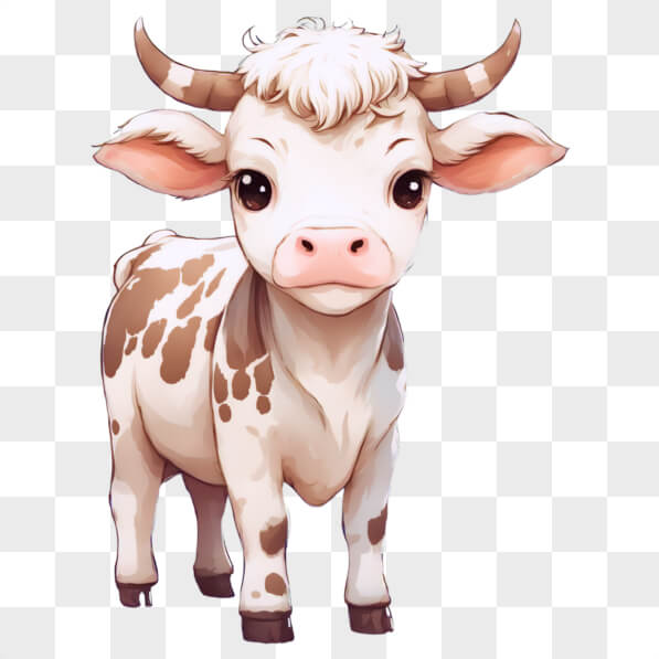 Download Kawaii Cartoon Calf Kawaii Online - Creative Fabrica