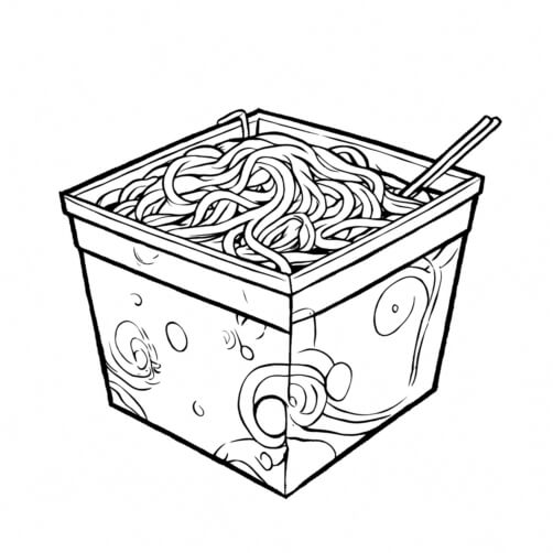 Free Noodle Coloring pages - Download Printable Noodle Coloring sheets ...
