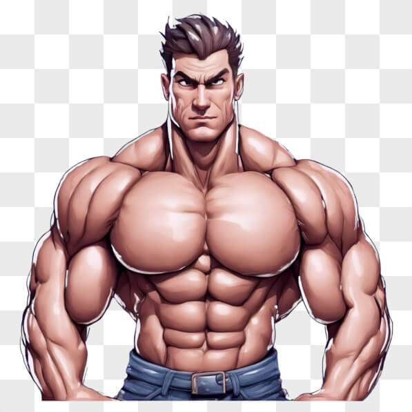 Baixe Ilustração de Personagem de Desenho Animado Forte Cartoons ...