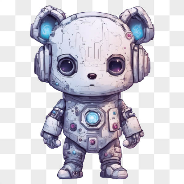 Descarga Personaje de Oso Robótico Futurista Cartoons En Línea ...