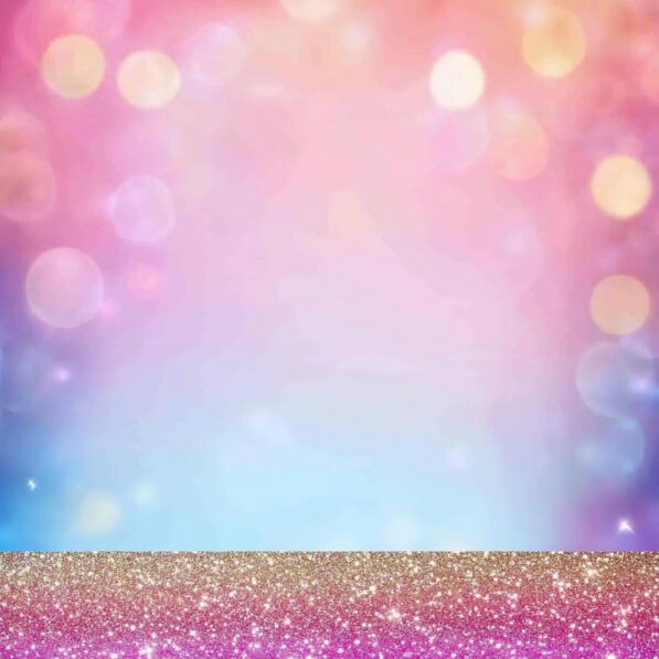 Download Dreamy Gradient Background with Bokeh Lights and Glitter ...