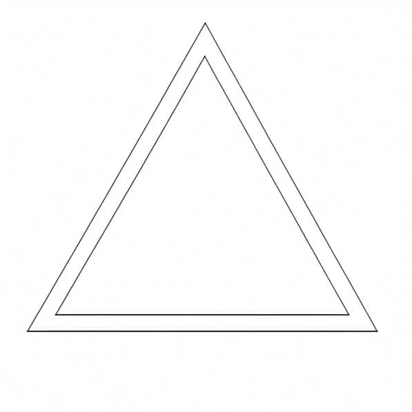 Télécharger Design de triangle minimaliste Pages de coloriage En Ligne ...