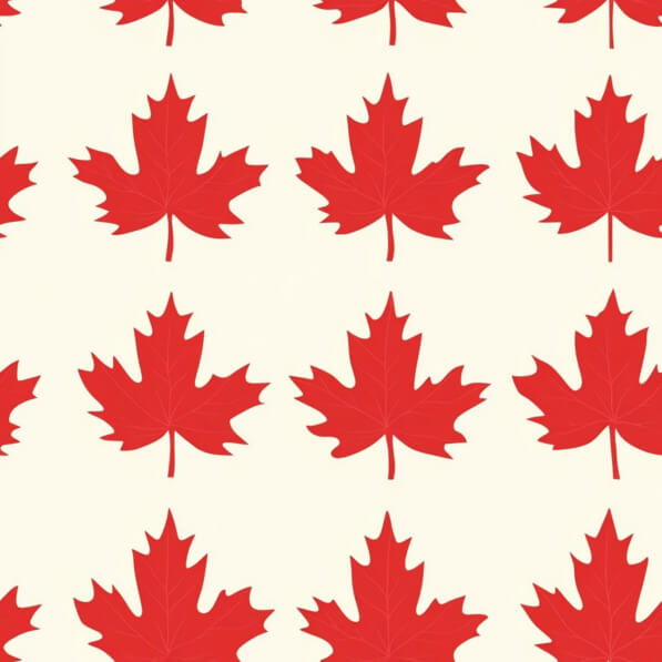 Download Red Maple Leaf Pattern Patterns Online - Creative Fabrica