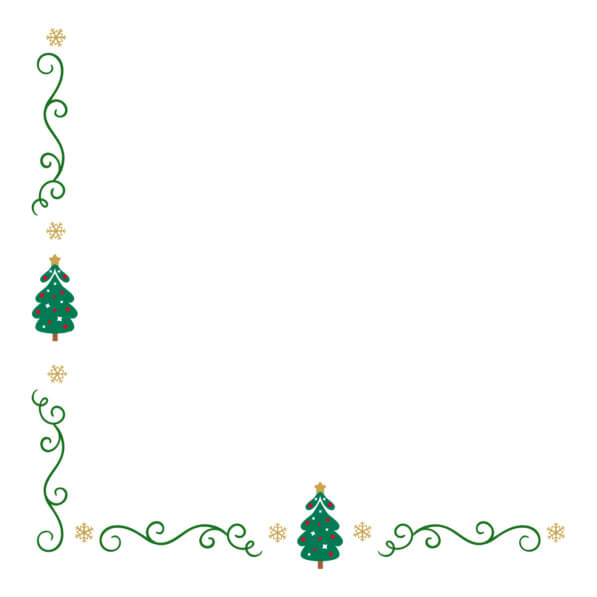 Baixe Design de Borda Festiva de Natal Borders & Cantos - Creative Fabrica
