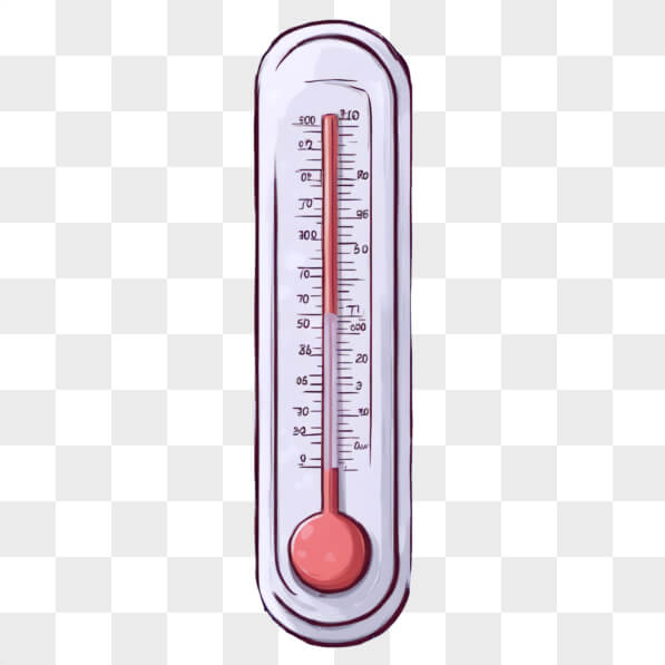 Download Illustration of a Classic Thermometer Cartoons Online ...