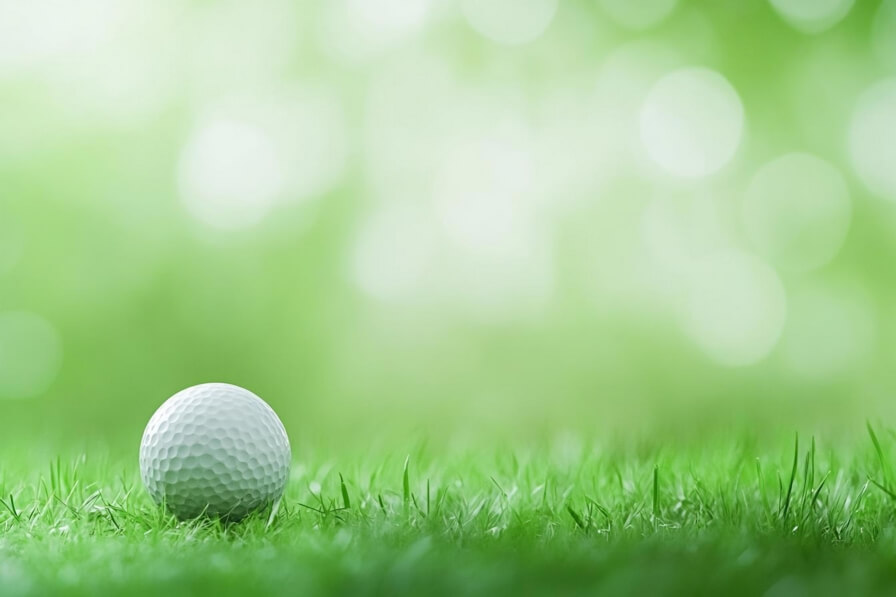 Download Close-up of a Golf Ball on Green Grass Backgrounds Online ...