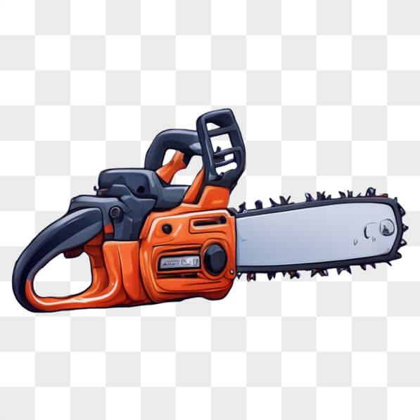 Download Detailed Chainsaw Image Cartoons Online - Creative Fabrica