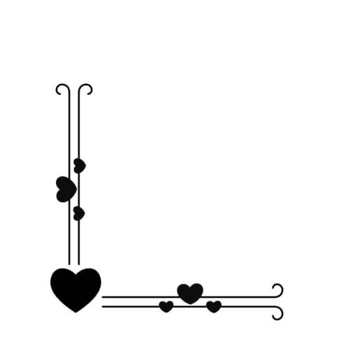 Download Decorative Heart Border Design Borders & Corners Online ...