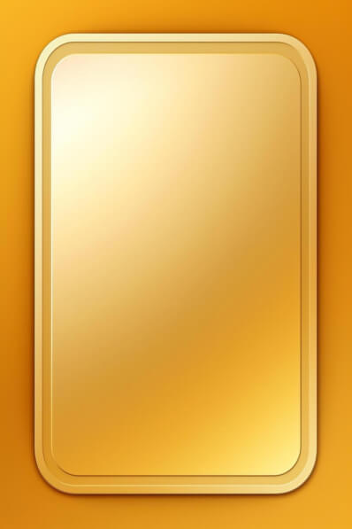Descarga Rectángulo Dorado Abstracto sobre Fondo Naranja Fondos En ...