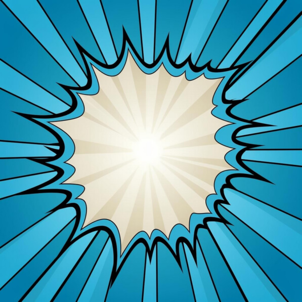 Download Dynamic Burst Design with Blue Background Backgrounds Online ...