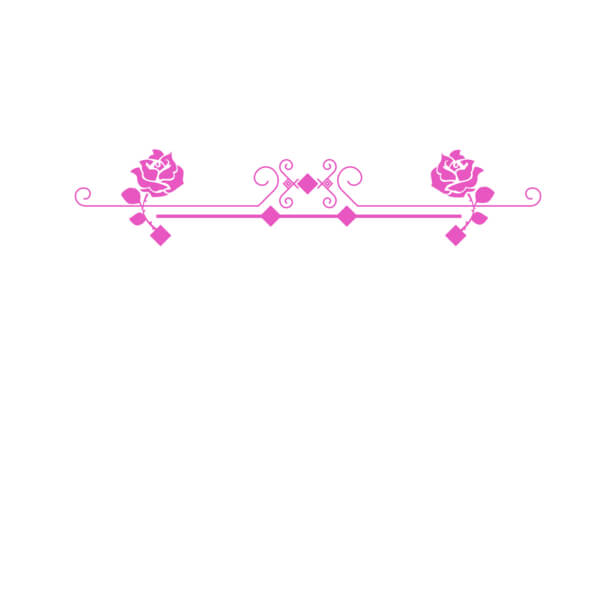 Download Elegant Decorative Border with Pink Roses Borders & Corners ...