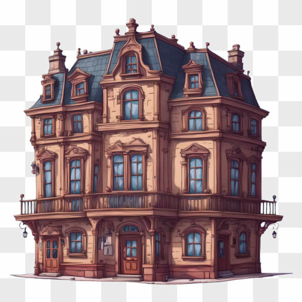 Download Victorian-style Building Illustration Cartoons Online ...