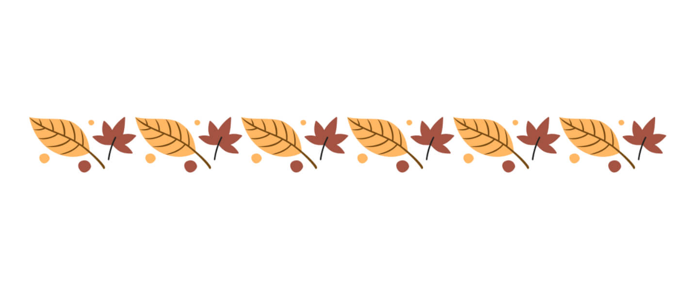 Download Stylized Autumn Leaves Border Design Borders & Corners Online ...