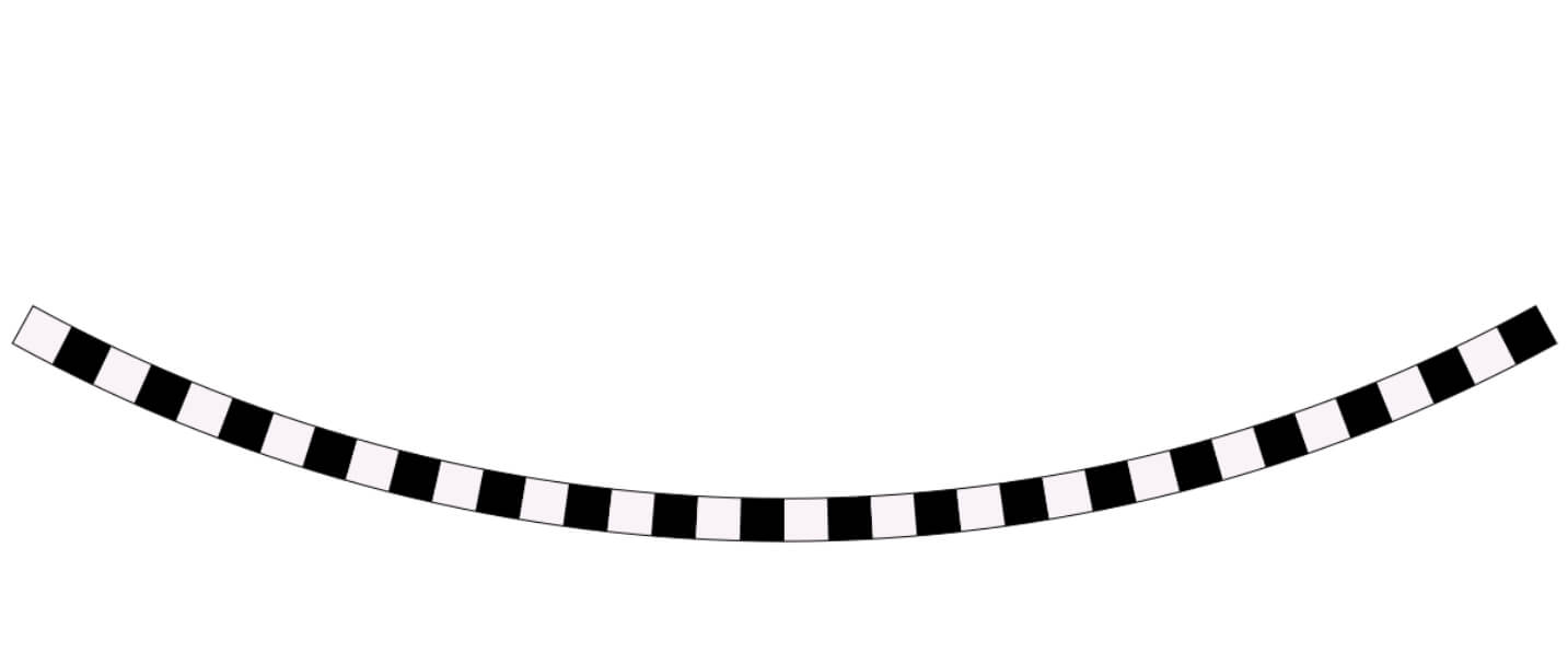 Download Curved Black and White Checkered Pattern Borders & Corners ...