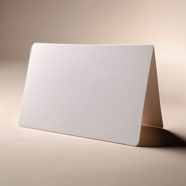 Download Blank White Tent Card on Smooth Surface Mockups Online ...