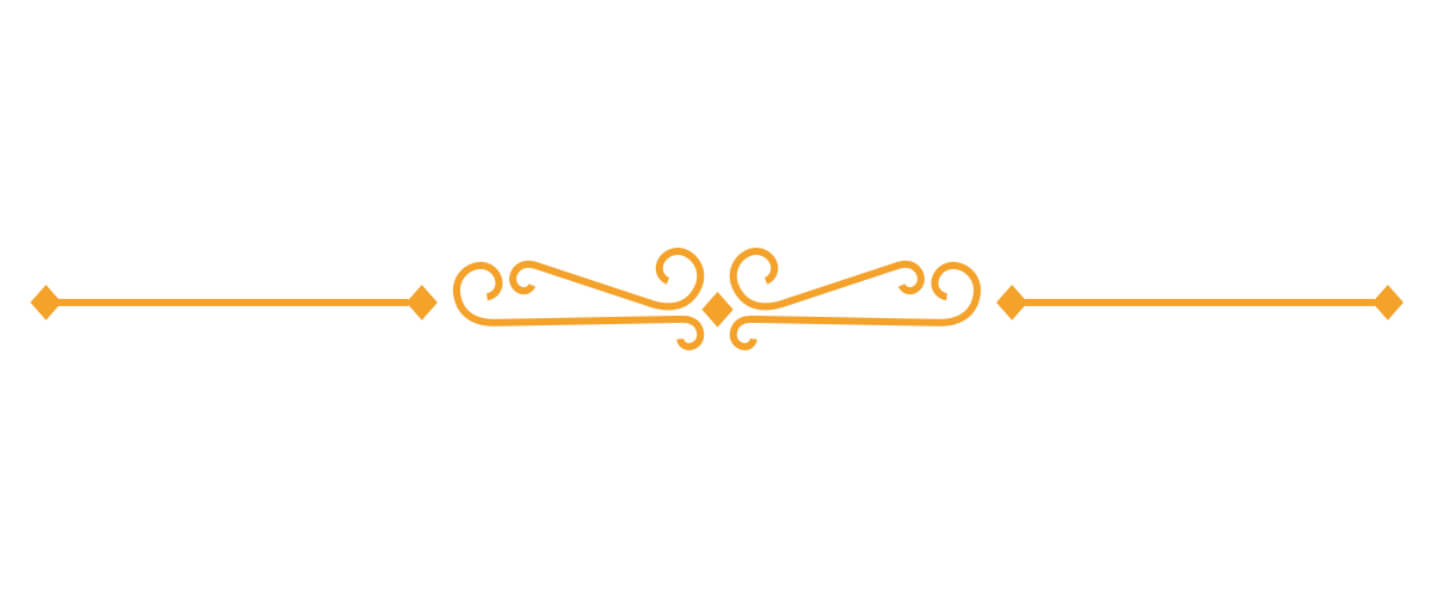 Download Elegant Decorative Divider in Orange Borders & Corners Online ...