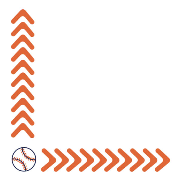 Download Dynamic Arrows and Baseball Design Borders & Corners Online ...