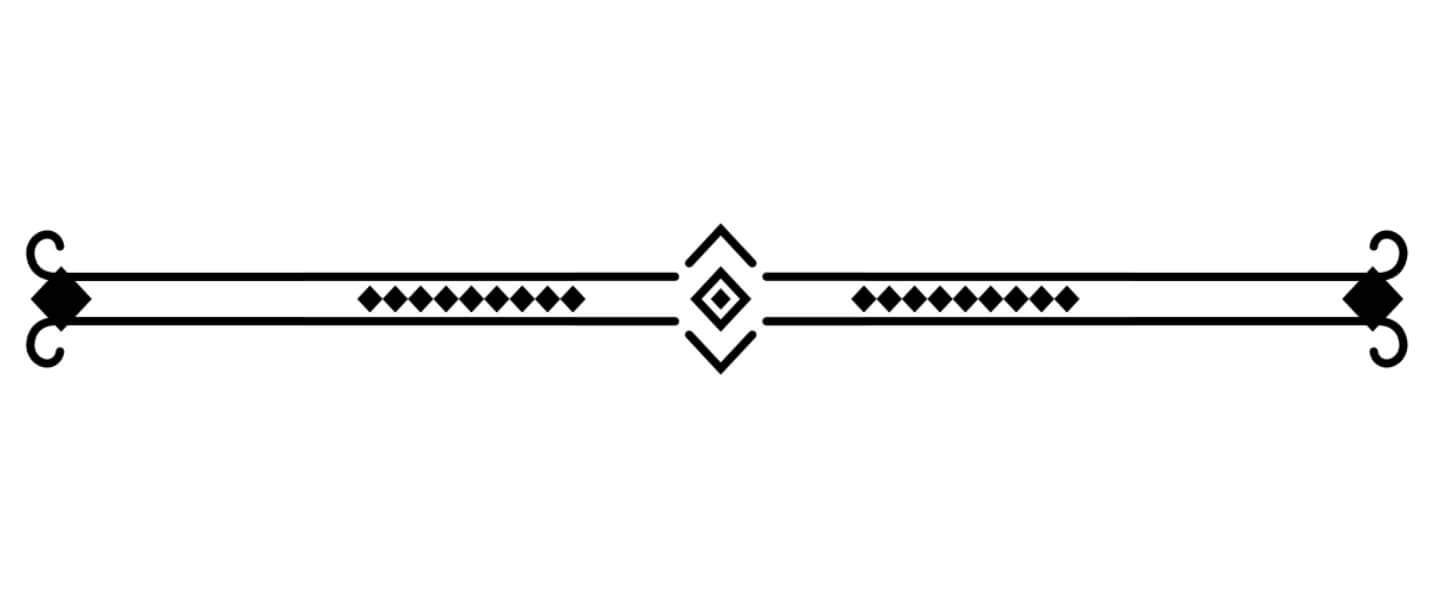 Download Decorative Horizontal Divider with Intricate Black Line ...