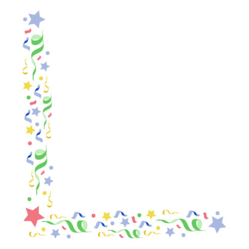 Download Colorful Sprinkle Border Design Borders & Corners Online ...