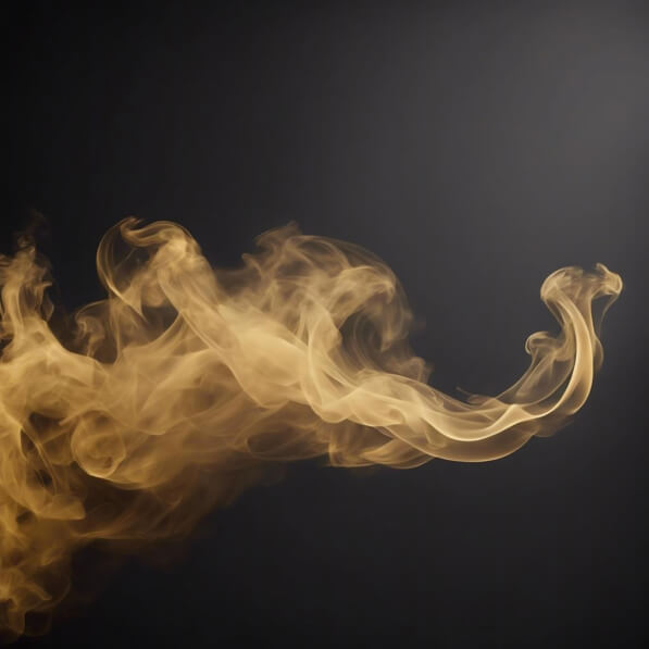 Download Swirling Golden Smoke on Dark Background Backgrounds Online ...