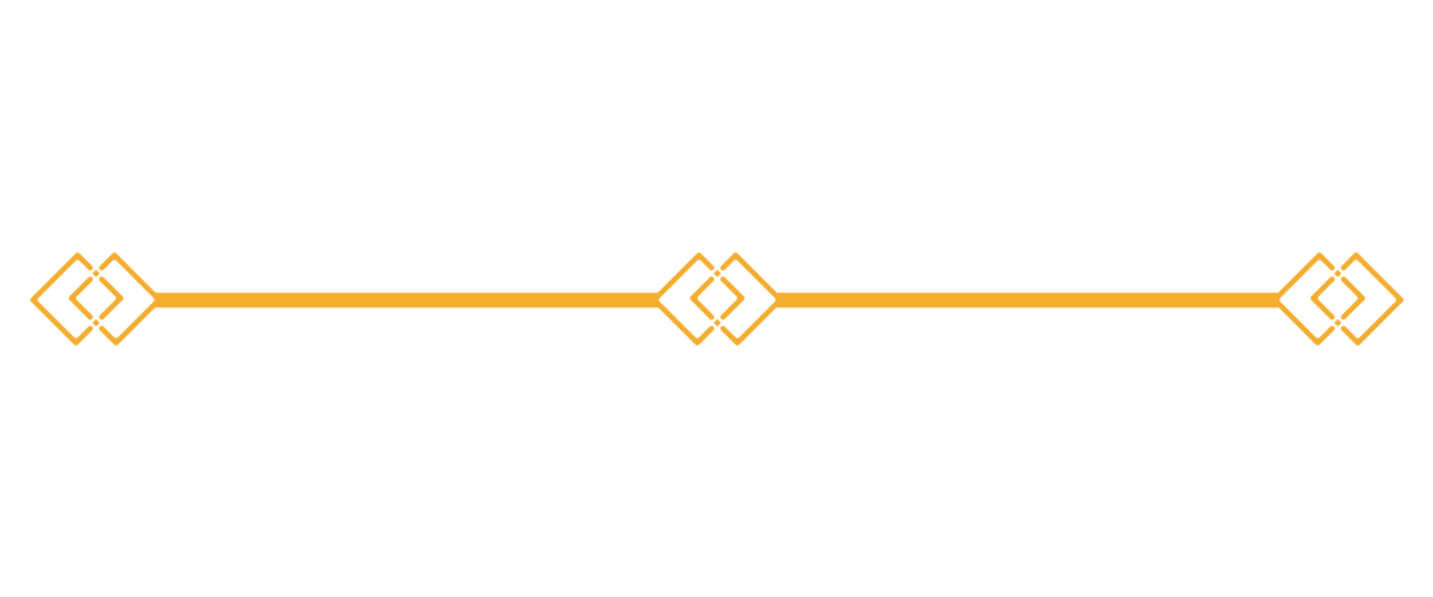 Download Stylized Abstract Orange Line with Diamond Shapes Borders ...