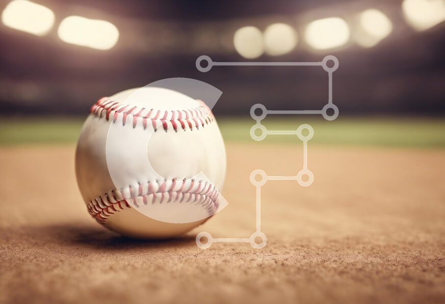 Download Close-up of a Baseball on the Field Stockphotos Online ...