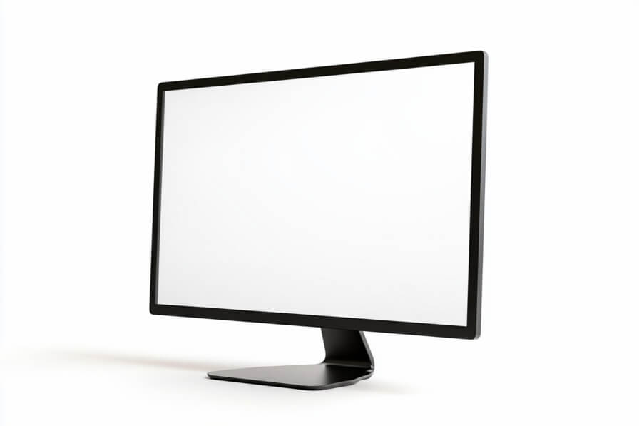 Download Sleek Modern Computer Monitor Mockups Online - Creative Fabrica