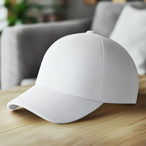Download White Baseball Cap on Gray Background Mockups Online ...