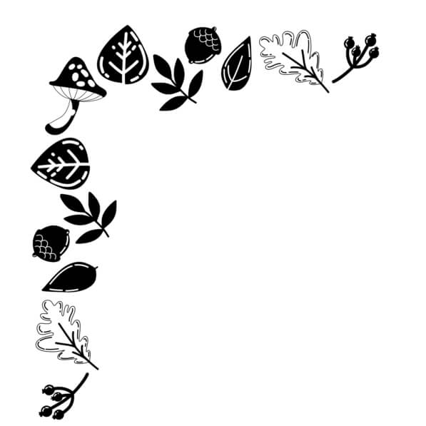 Download Nature-themed Decorative Border Design Borders & Corners ...