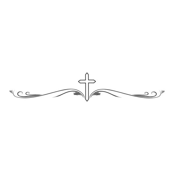 Download Elegant Decorative Design with Cross Borders & Corners Online ...