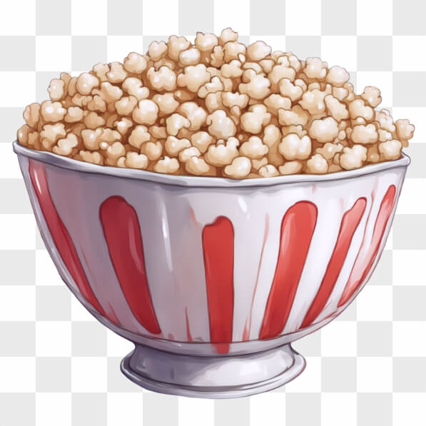 Download Bowl of Popcorn Cartoons Online - Creative Fabrica