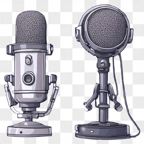 Download Cartoon Style Microphones Cartoons Online - Creative Fabrica