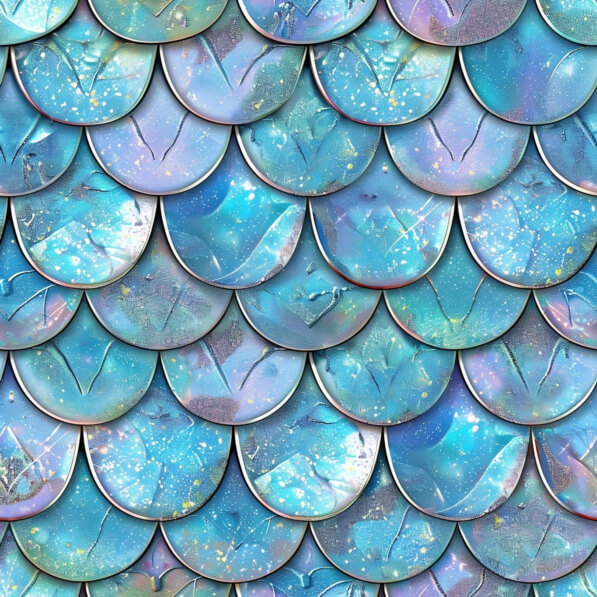 Download Mesmerizing Abstract Pattern of Scales in Blue and Turquoise ...